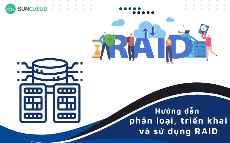RAID là gì? Phân loại các cấp độ RAID 0 - RAID 10