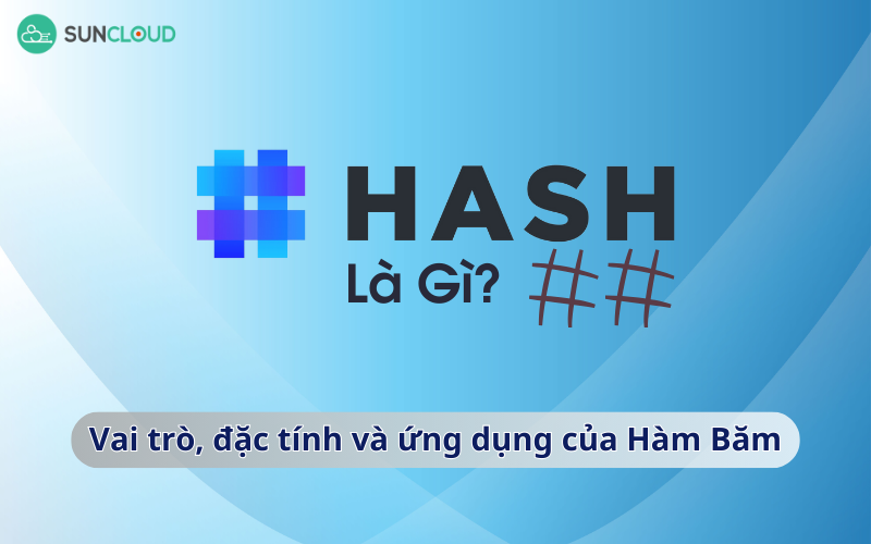 Hash là gì? Tìm hiểu vai trò, đặc tính và ứng dụng của Hàm Băm
